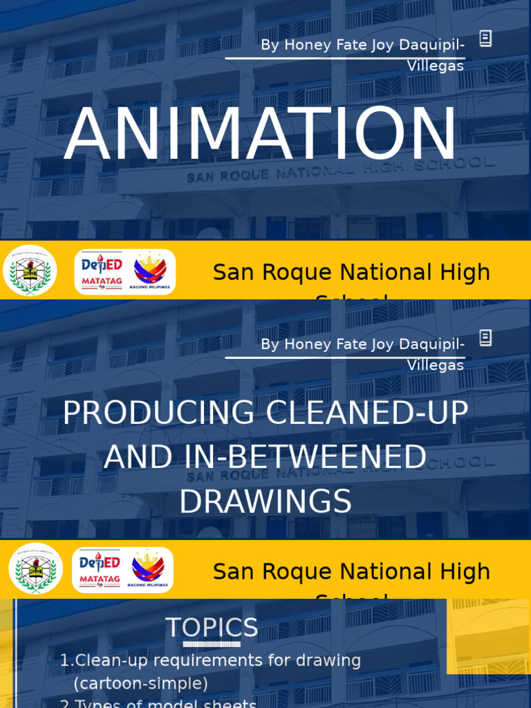 List of The Lesson in Animation | PDF | Animation | Drawing