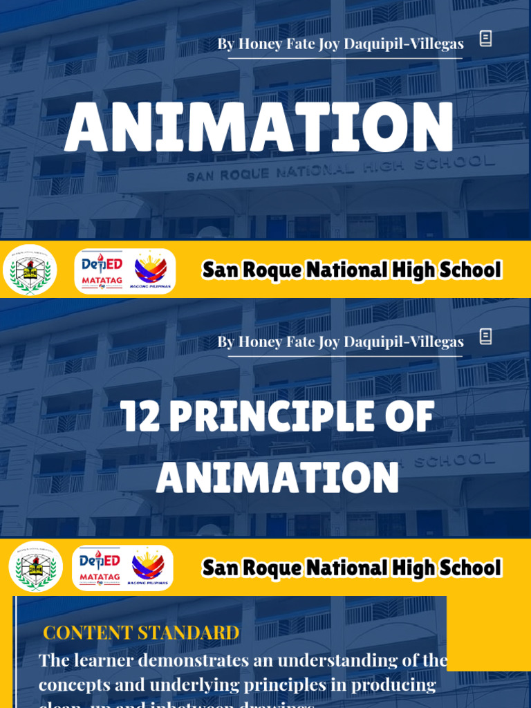 12 Principle of Animation | PDF