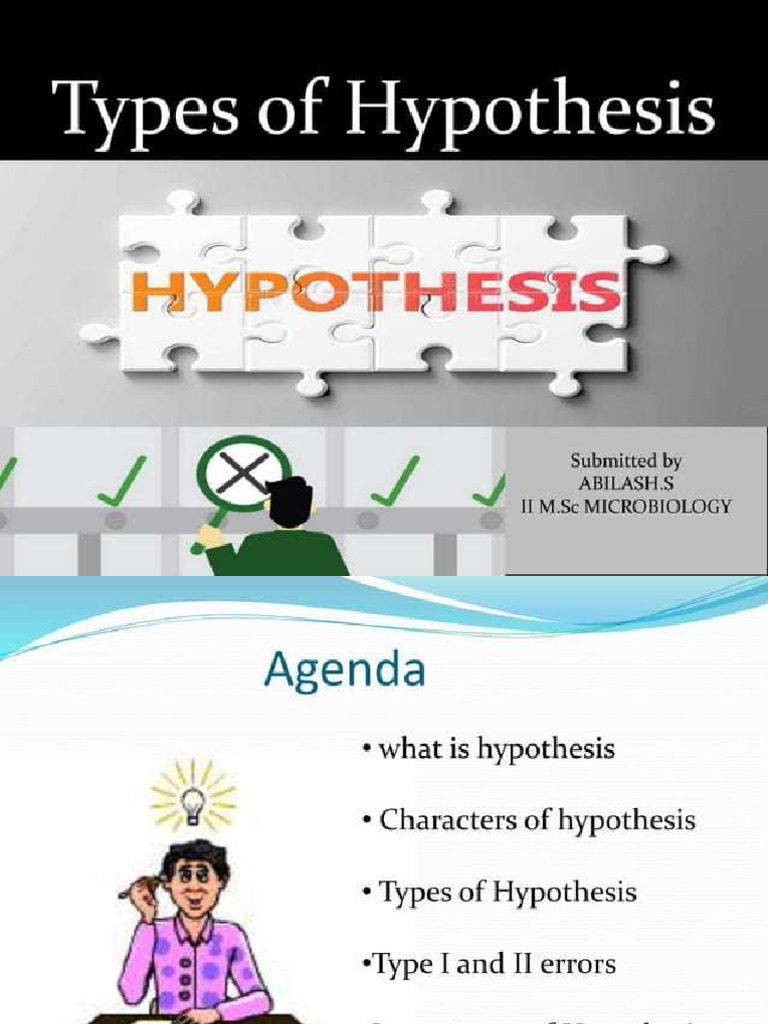 Hypothesis | PDF