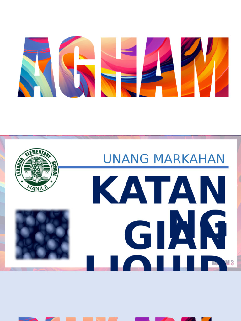 WEEK 2 - SCIENCE 3 (Katangian NG Liquid Part 1) - Q1 | PDF