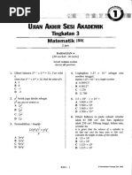 Matematik Kertas 2 - F4 | PDF