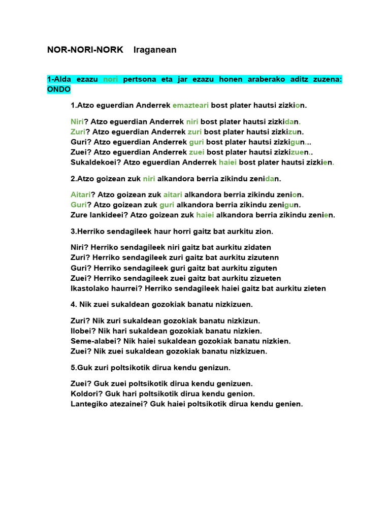 Nor Nori Nork Iraganean | PDF