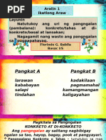 Panlapi Worksheets | PDF