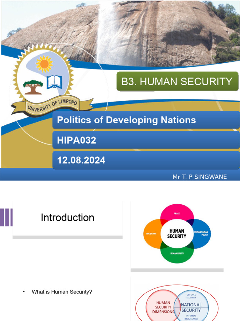 Understanding Human Security Concepts | PDF | Human Security | Securities