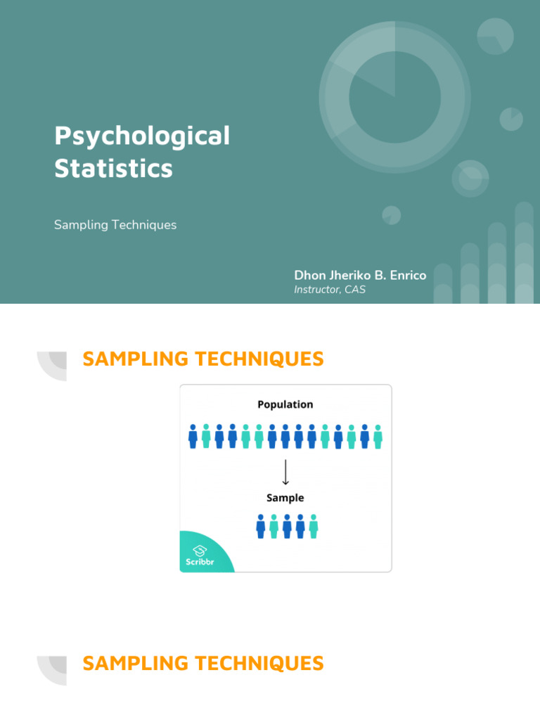 Psychological Statistics Lesson 3 | PDF | Sampling (Statistics) | Mode (Statistics)