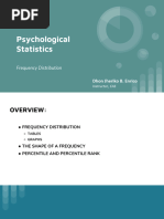 Frequency and Percentage-Basic Statistical Tools | PDF