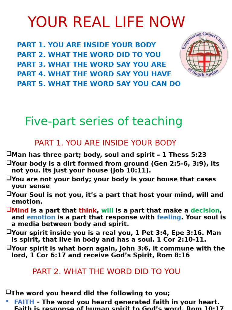 Your Real Life Now 5 Series - 103404 - 075757 | PDF | Born Again ...