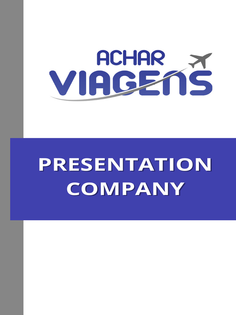 Achar Viagens - Presentation | PDF | Human Communication | Business Process