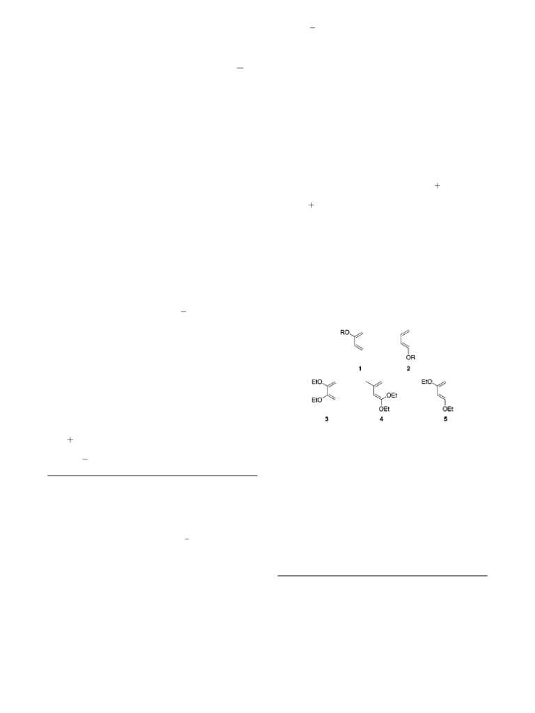 Janey Et Al 1999 1 Amino 3 Siloxy 1 3 Butadienes Highly Reactive Dienes ...
