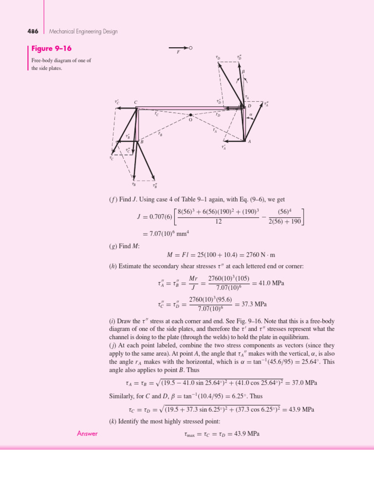 Shigley Machine Design Pages 12 | PDF | Mechanics | Applied And ...