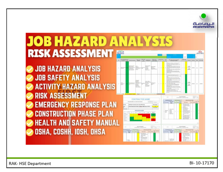 Job Safety Analysis 4 | PDF