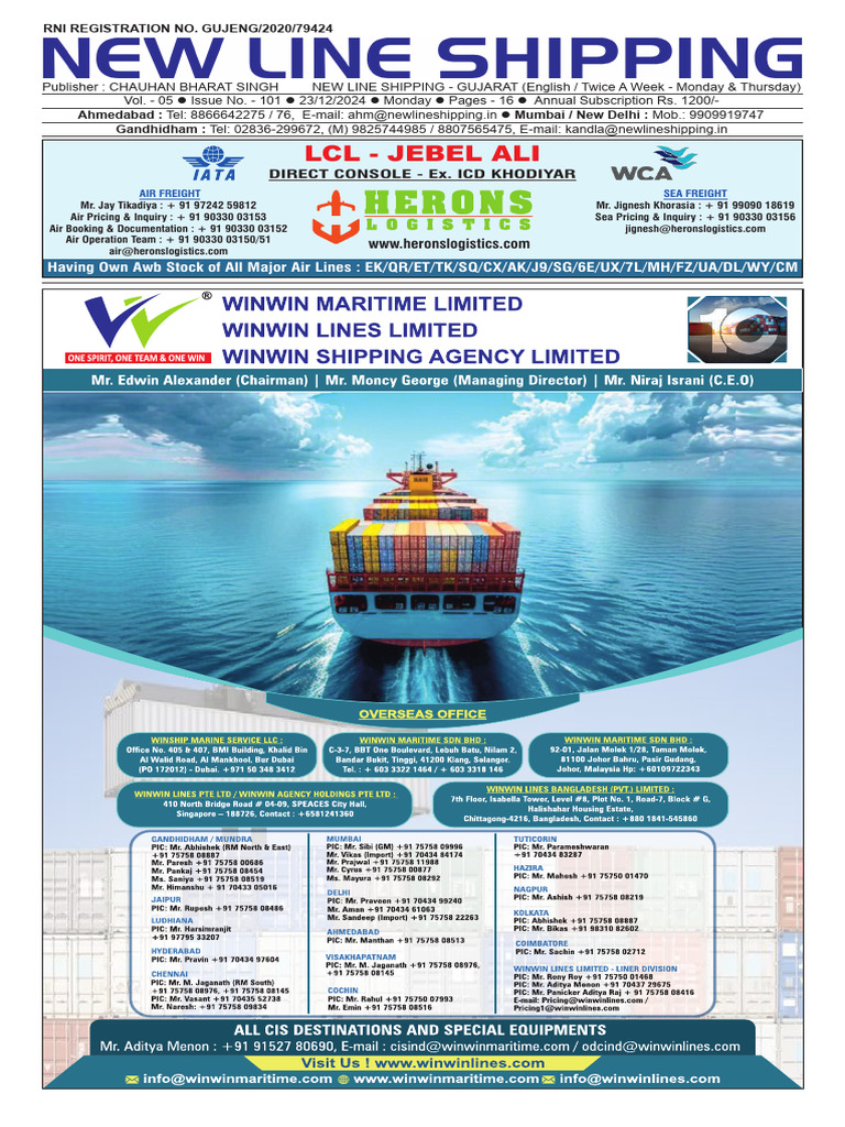 New Line Shipping Services Overview | PDF | Warehouse | Cargo