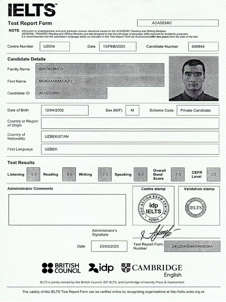 IELTS | PDF