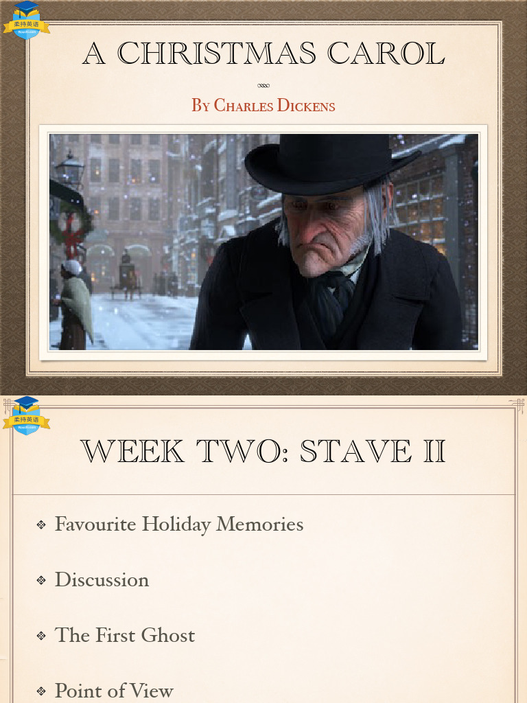 V3 G7B CRC 10 Christmas Carol Stave 2 | PDF | Ebenezer Scrooge | A ...
