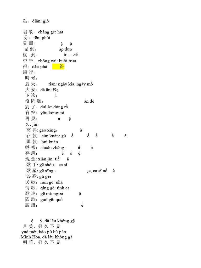 Bài 7 - 9 Gi Đi KTV | PDF