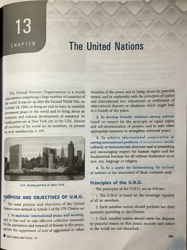 The United Nation | PDF