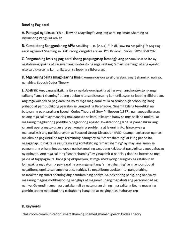 Scholarly Summary Lance Article 1 | PDF