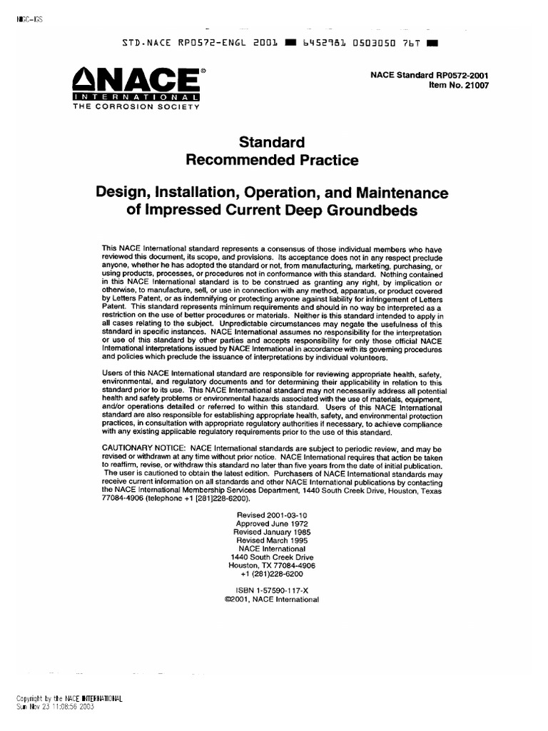 Nace rp0572 | PDF