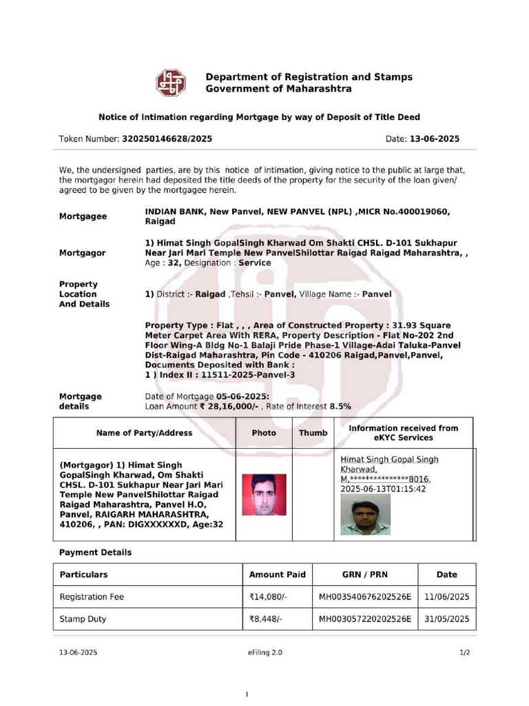 Notic Him at Singh I B New Panvel | PDF