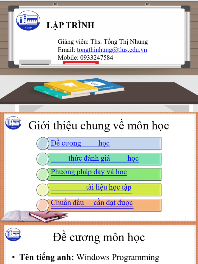 Lap Trinh WindowTLus - Buoi1 | PDF