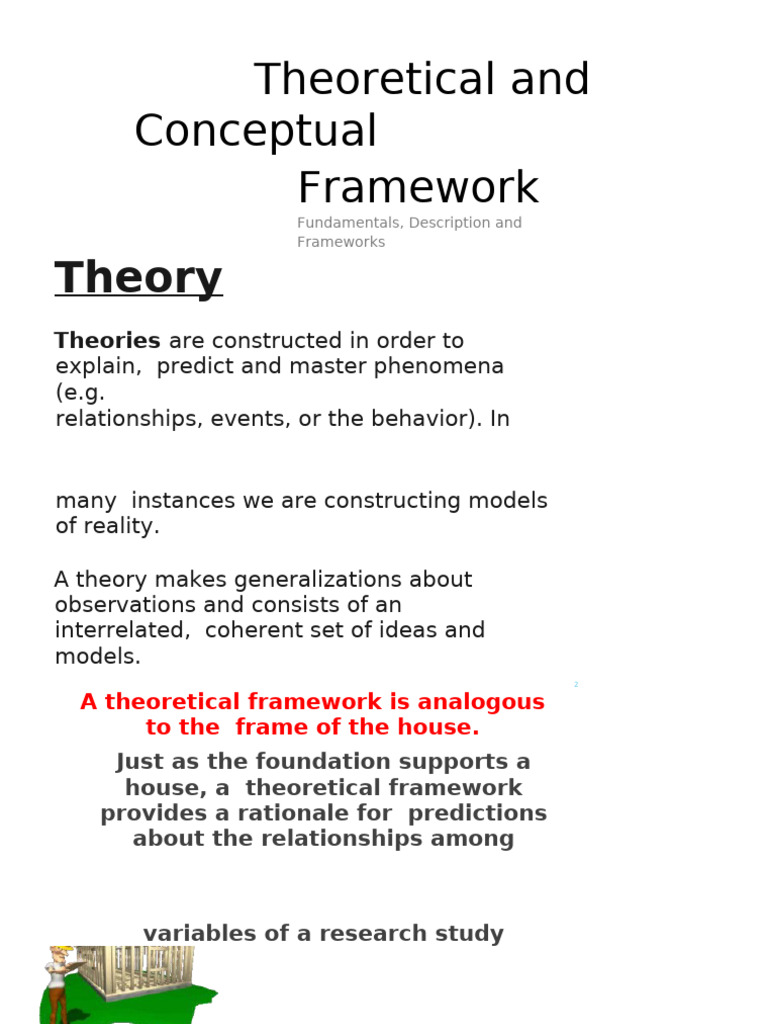 Theoretical and Conceptual Frameworks Explained | PDF | Theory ...