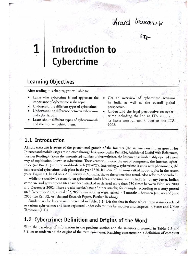 Cyber Security-Unit 1&2 | PDF