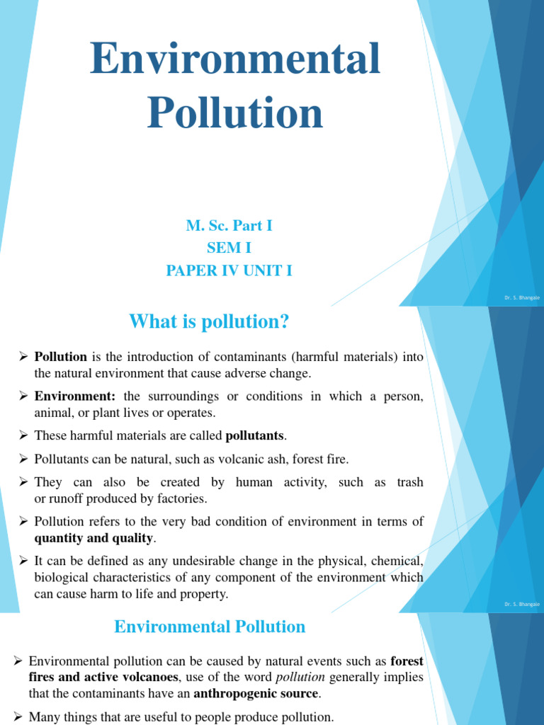 Understanding Environmental Pollution | PDF | Greenhouse Effect ...