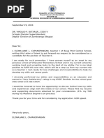 Official Letter Template for PUP | PDF