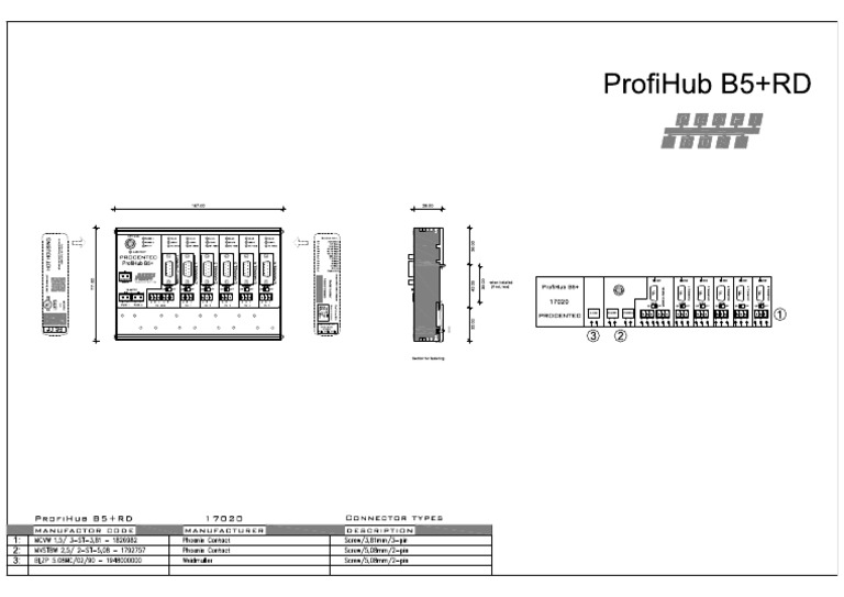ProfiHub B5+RD | PDF
