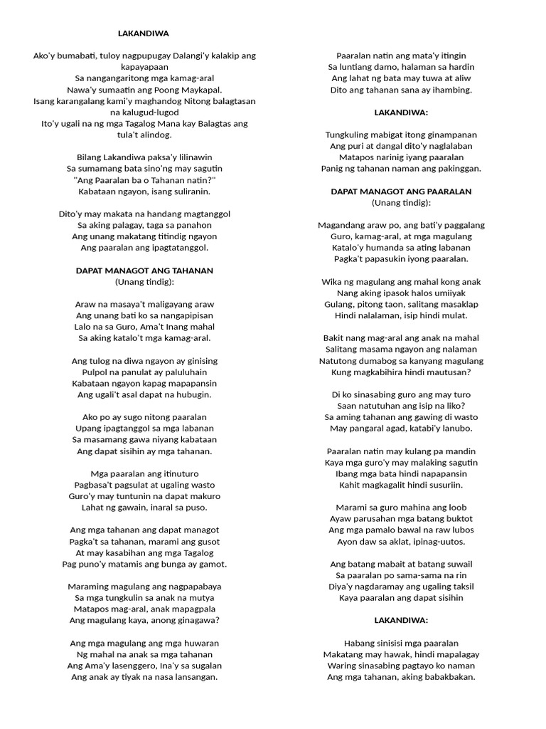 Balagtasan 061819 | PDF