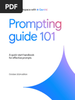 Prompting Guide 101 | PDF | Gmail | Artificial Intelligence