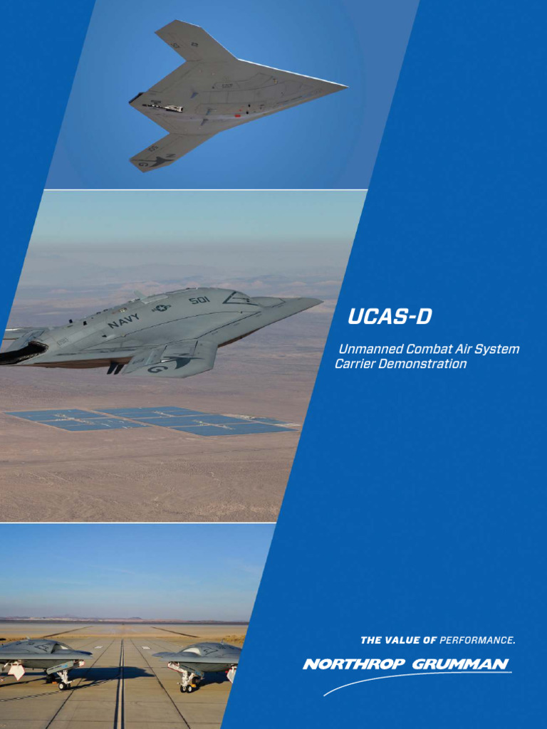 X-47B UCAS Data Sheet - Northrop Grumman Corporation | PDF | Aircraft Configurations | Aircraft