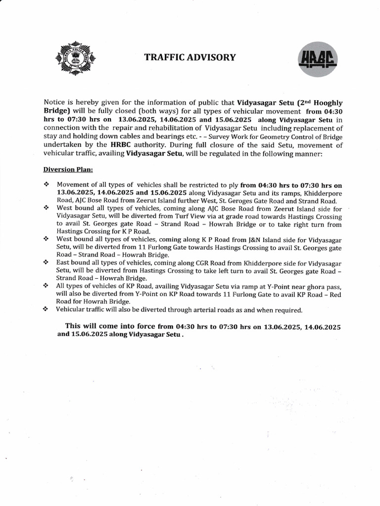 Traffic Advisory | PDF