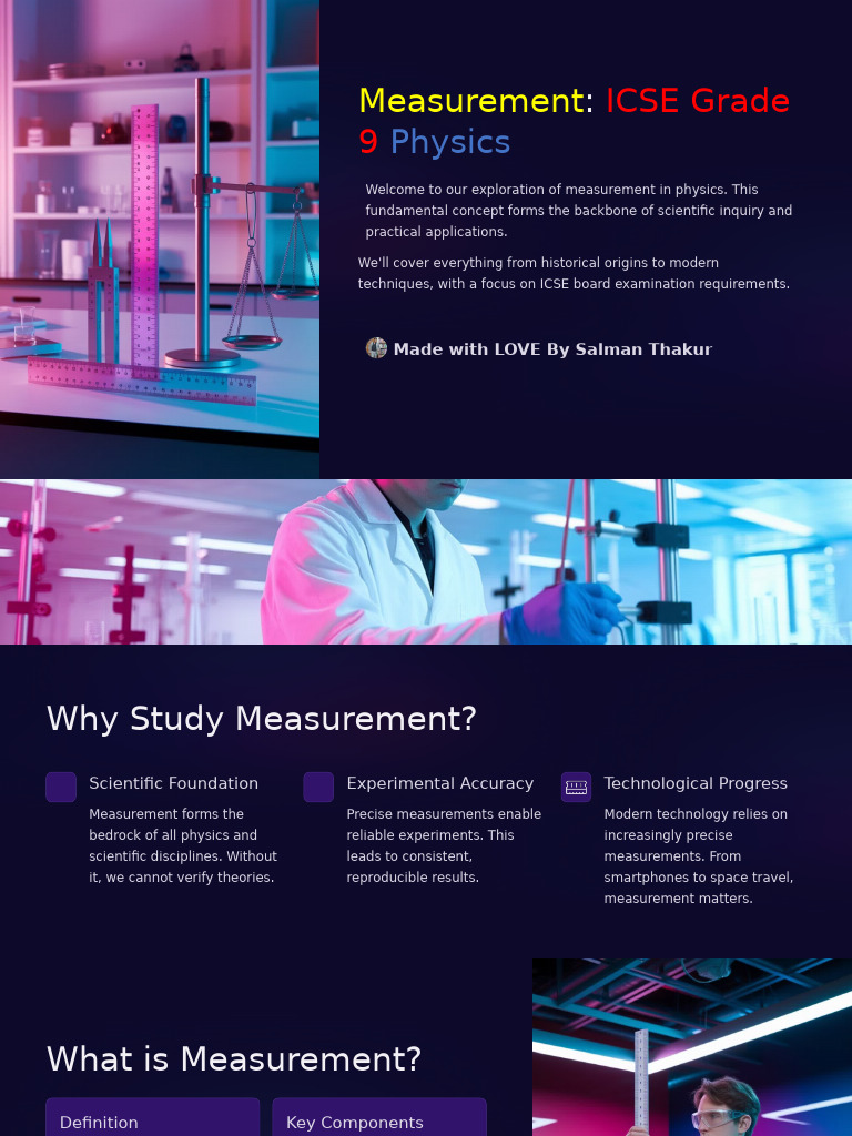 Importance of Measurement in Physics | PDF | Significant Figures ...