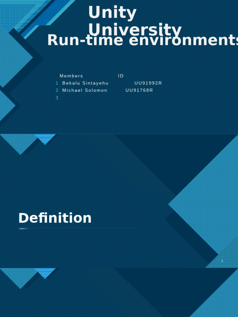 RunTime Enviroment | PDF | Runtime System | Software Development
