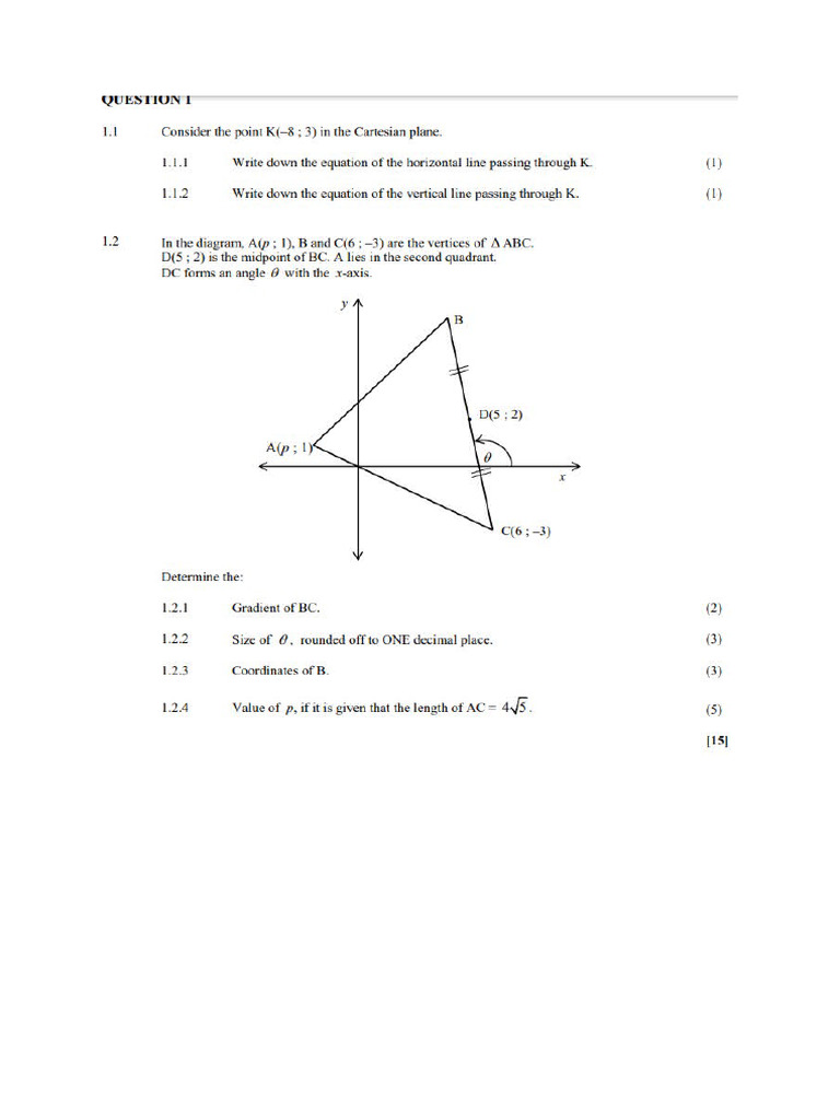 Yp Co Ord Geomerty | PDF