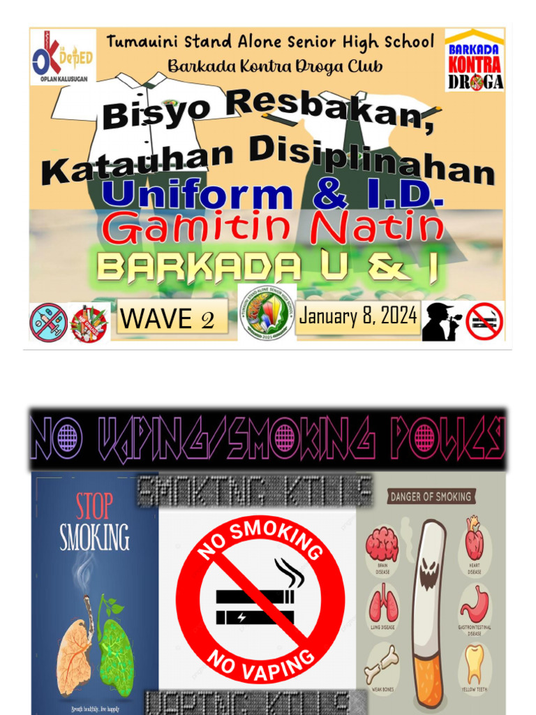 Barkada U & I Tarp 2024 | PDF