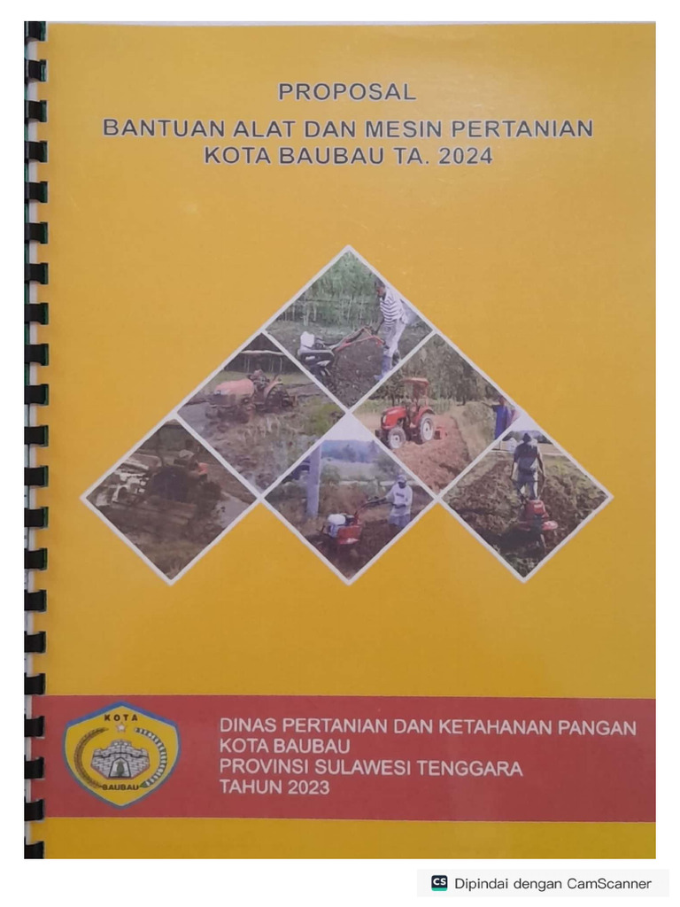 Proposal Bantuan Alat Dan Mesin Pertanian2024 | PDF