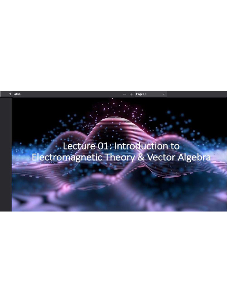 Lecture 1 | PDF