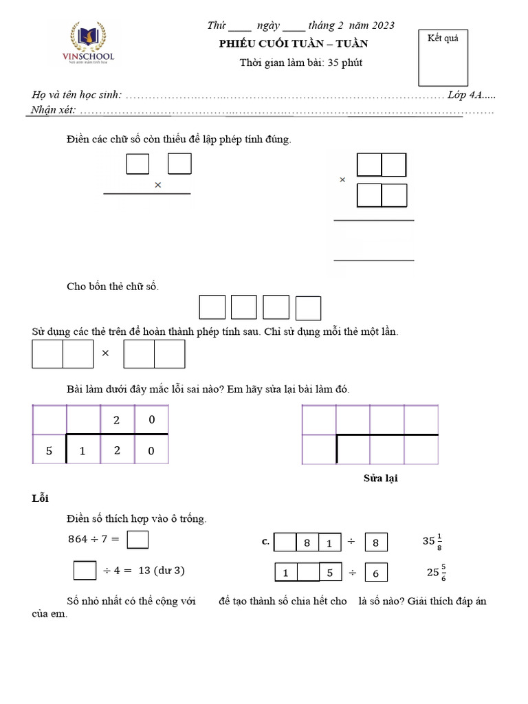 K4 Toán PCT-T23 | PDF