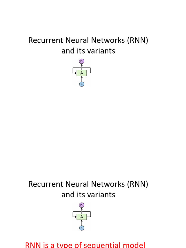 42 Recurrent Neural Networks and LSTM | PDF | Applied Mathematics | Statistical Classification