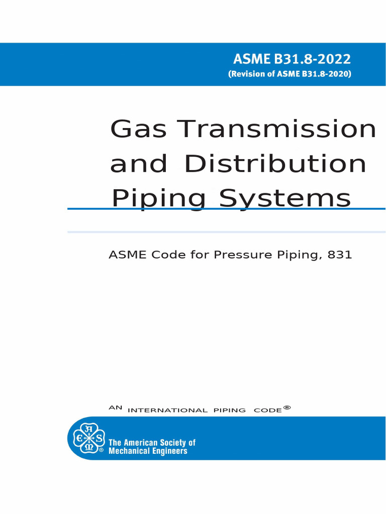 Asme B31.8 2022 | PDF | Patent | Copyright Infringement