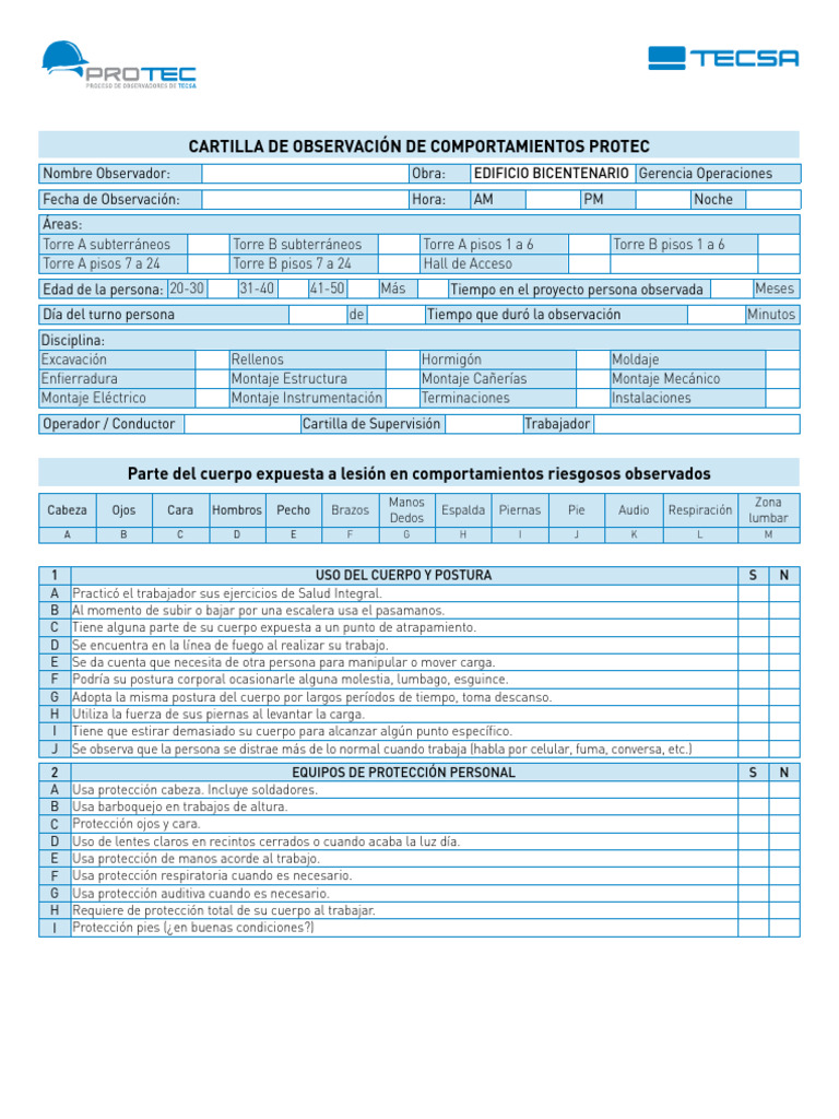 Cartilla 1 PROTEC | PDF