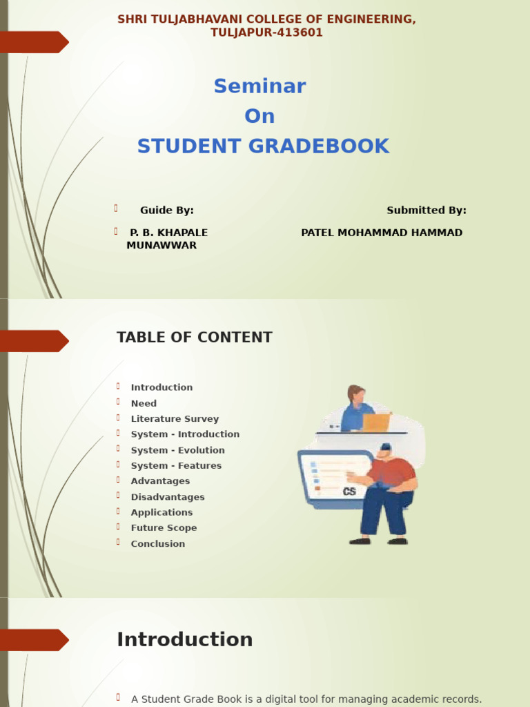 of Gradebook-1 | PDF