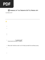 Analysis of "An Unknown Girl" Poem | PDF | Poetry | Memory