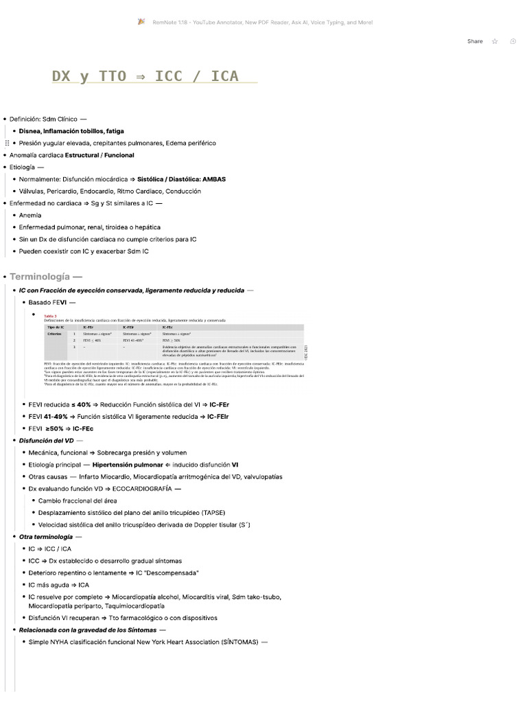 DX y TTO ICC - ICA | PDF