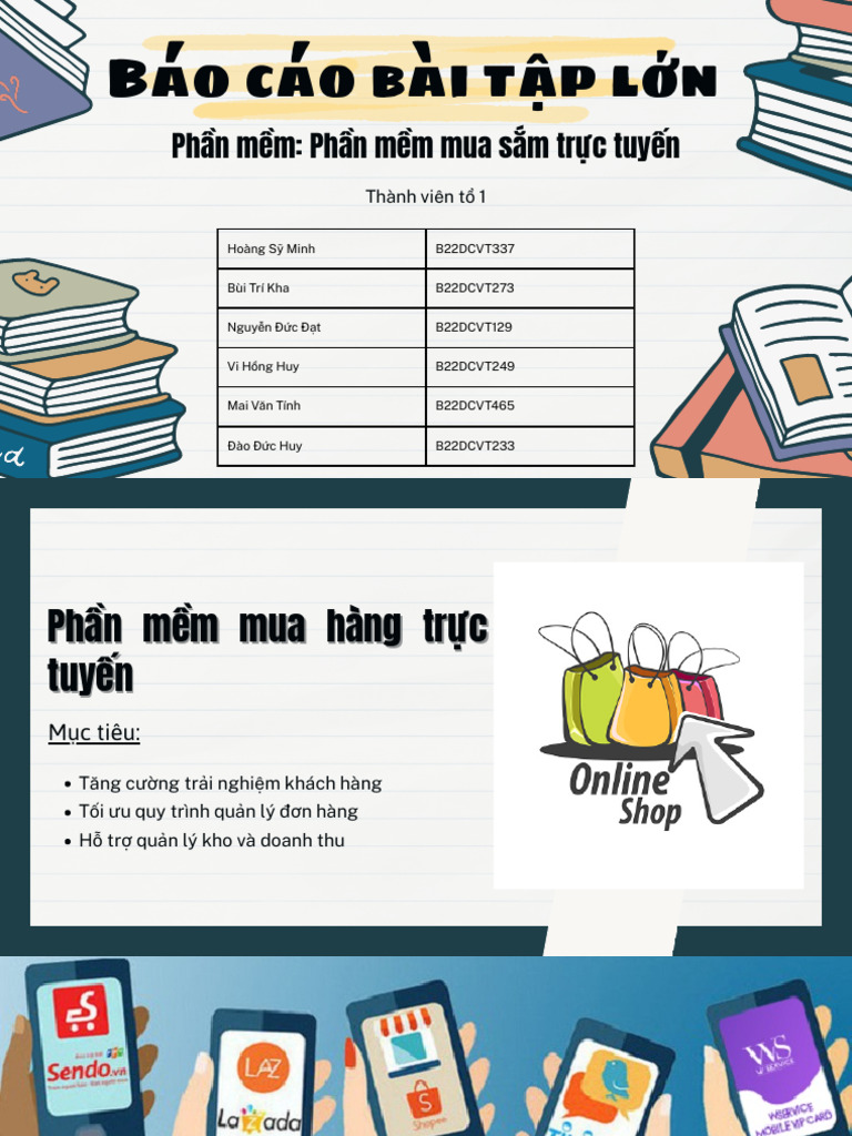 Báo Cáo BTL CNPM Nhóm 1 | PDF