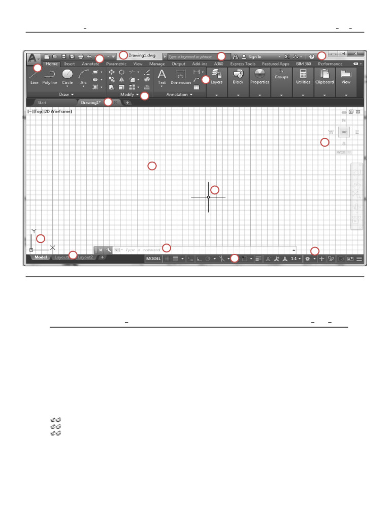 Material Complementario Semana-01a | PDF | Botón (Computación) | Cad automático