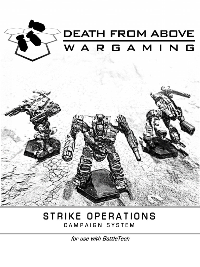 DFA Strike Ops - Alpha Strike Campaign System v1.6 | PDF | Battle Tech ...