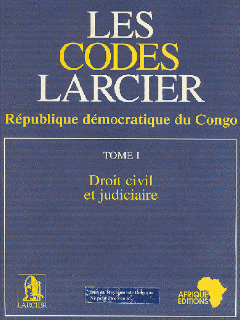 Code Civile Des Obligations Et Contrats | PDF